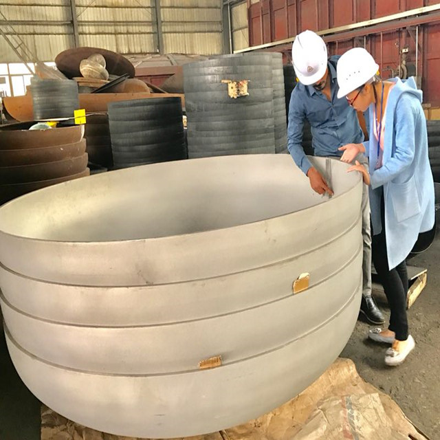 316 Stainless Tank Heads Semi Ellipsoidal Head Carbon Steel In Nuclear ...