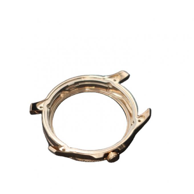 SS316 CNC Machining Watch Parts Odm Chrome Plating Watch Case