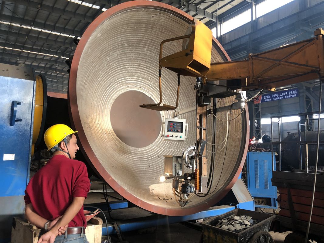 S32205 Stainless Tank Heads Hemispherical Head Pressure Vessel In Aviation