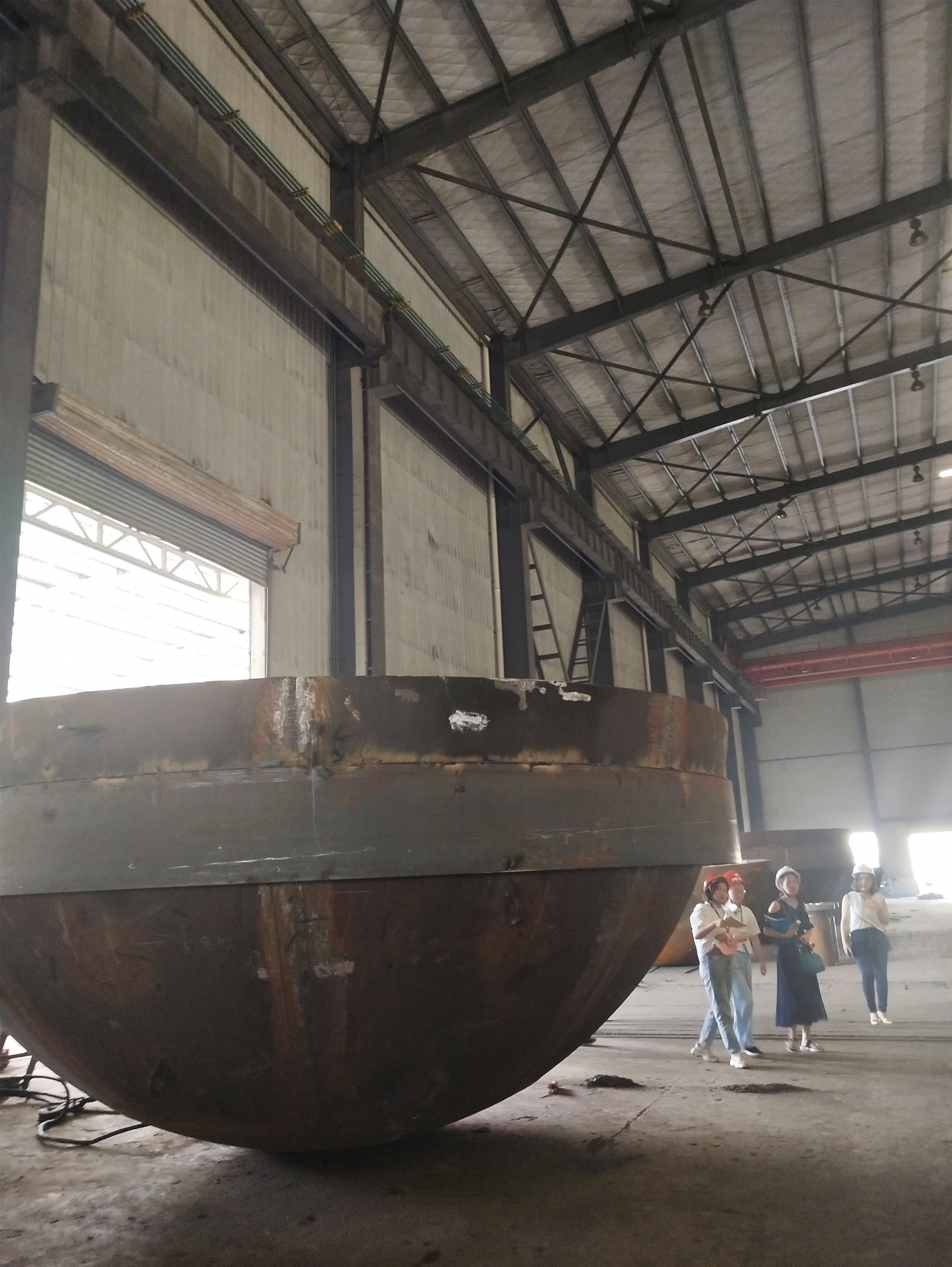 S32205 Stainless Tank Heads Hemispherical Head Pressure Vessel In Aviation